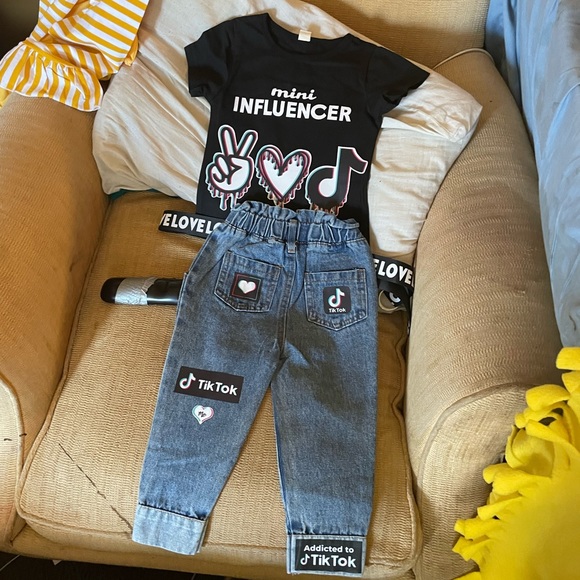 custom | Matching Sets | Custom Tik Tok Mini Influencer Outfit | Poshmark